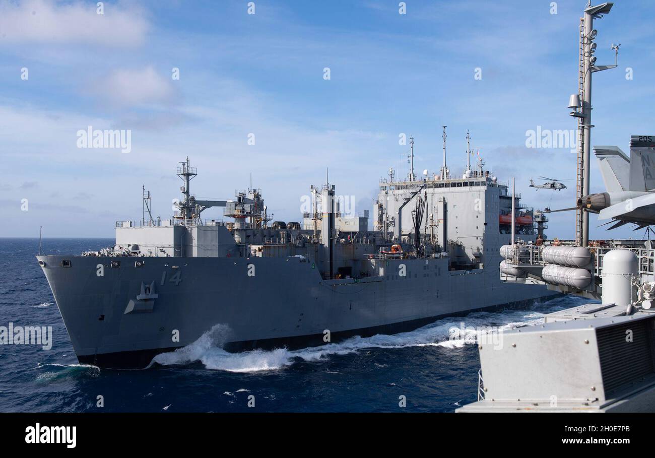 210208-N-DQ752-2020 SOUTH CHINA SEA (Feb. 8, 2021) The replenishment ...
