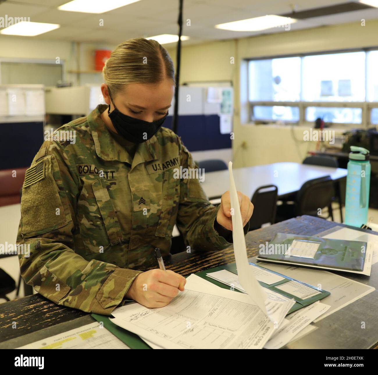 Athens, Georgia native, Sgt. Teresa Colquett, operations dispatcher ...