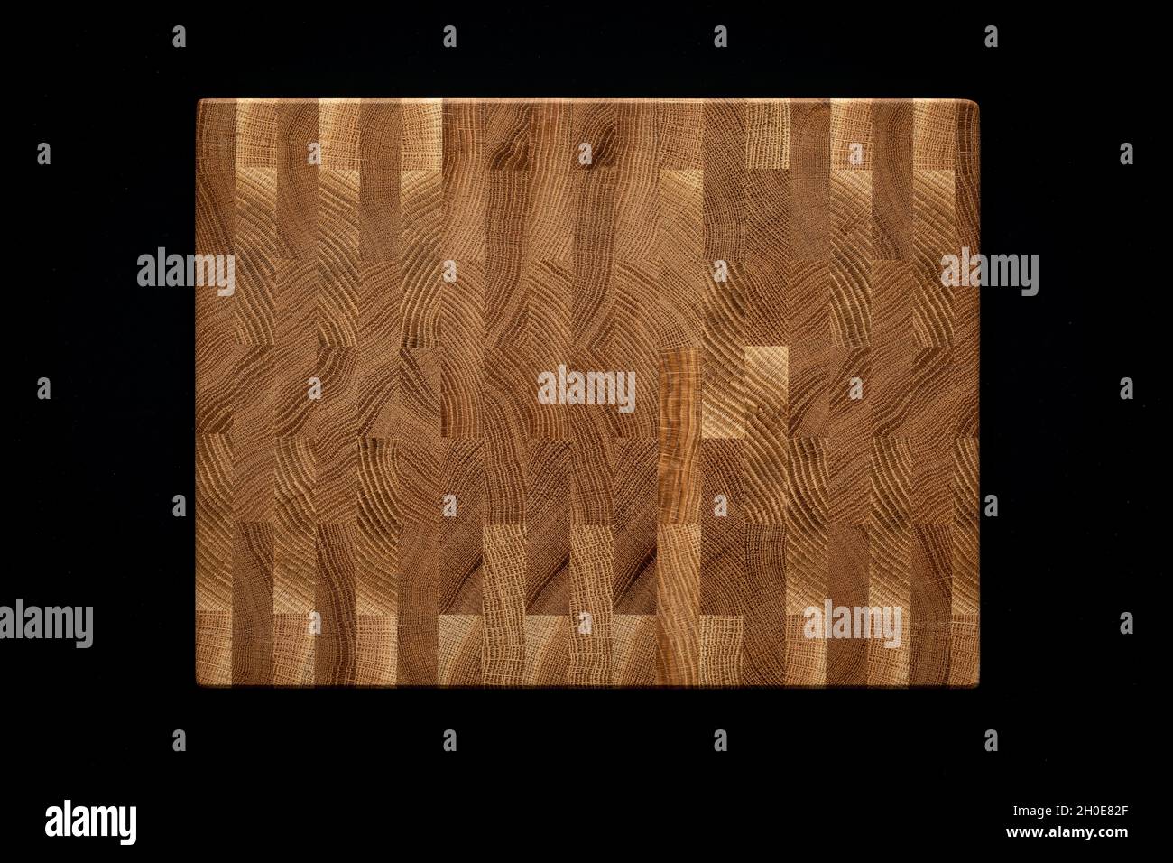 Mosaic texture of oak planks. Oak plank mosaic wooden chopping board on ...