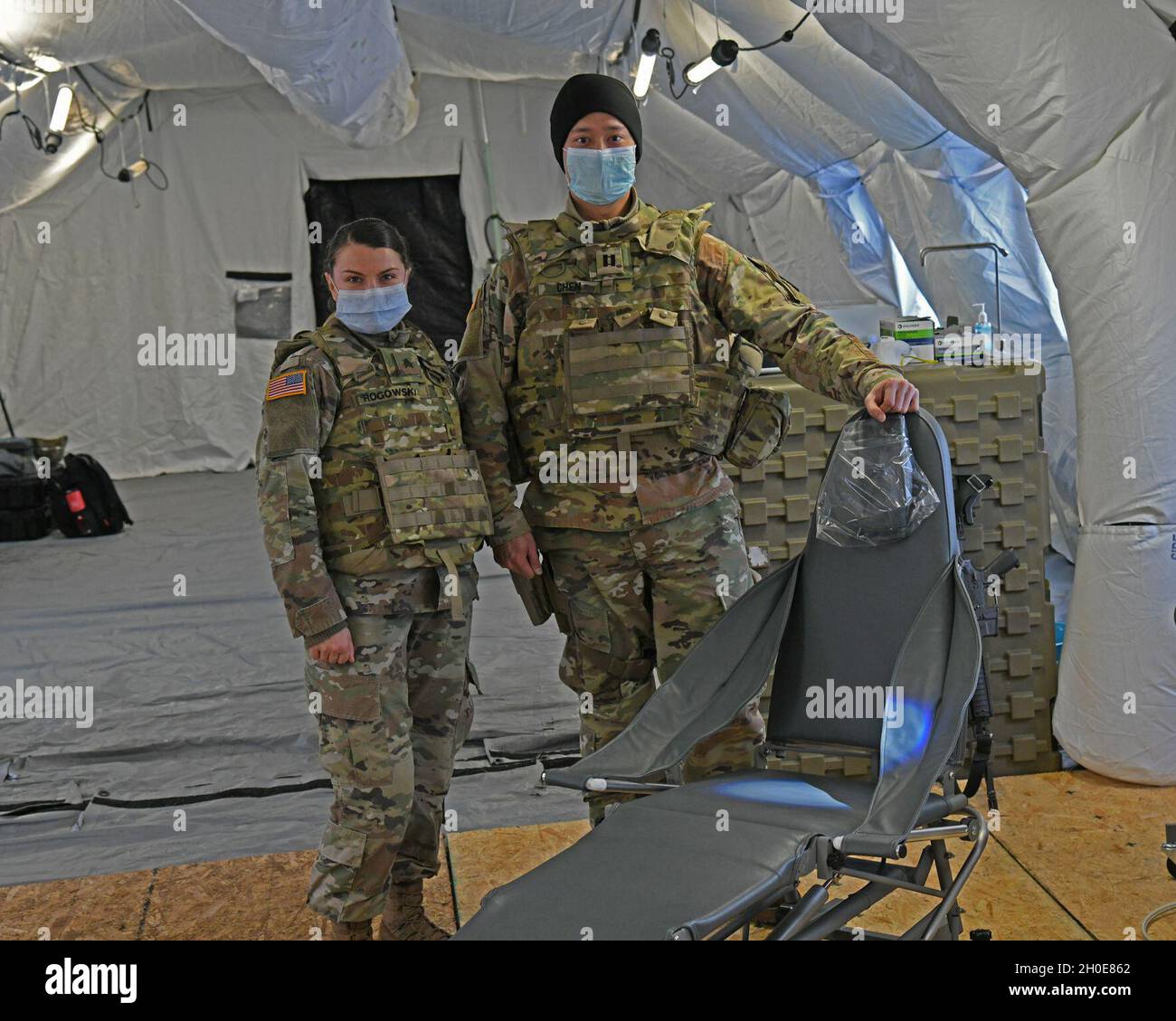 Capt. Yusheng Chen a comprehensive dentist of the 512th Field Hospital ...