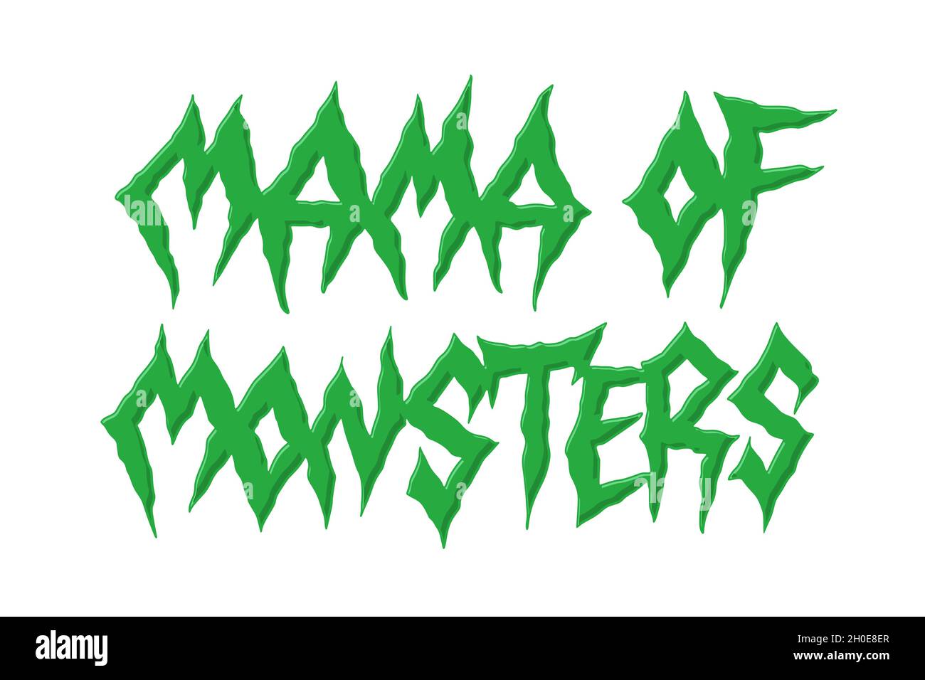 Mama Of Monsters lettering design Stock Vector Image & Art - Alamy
