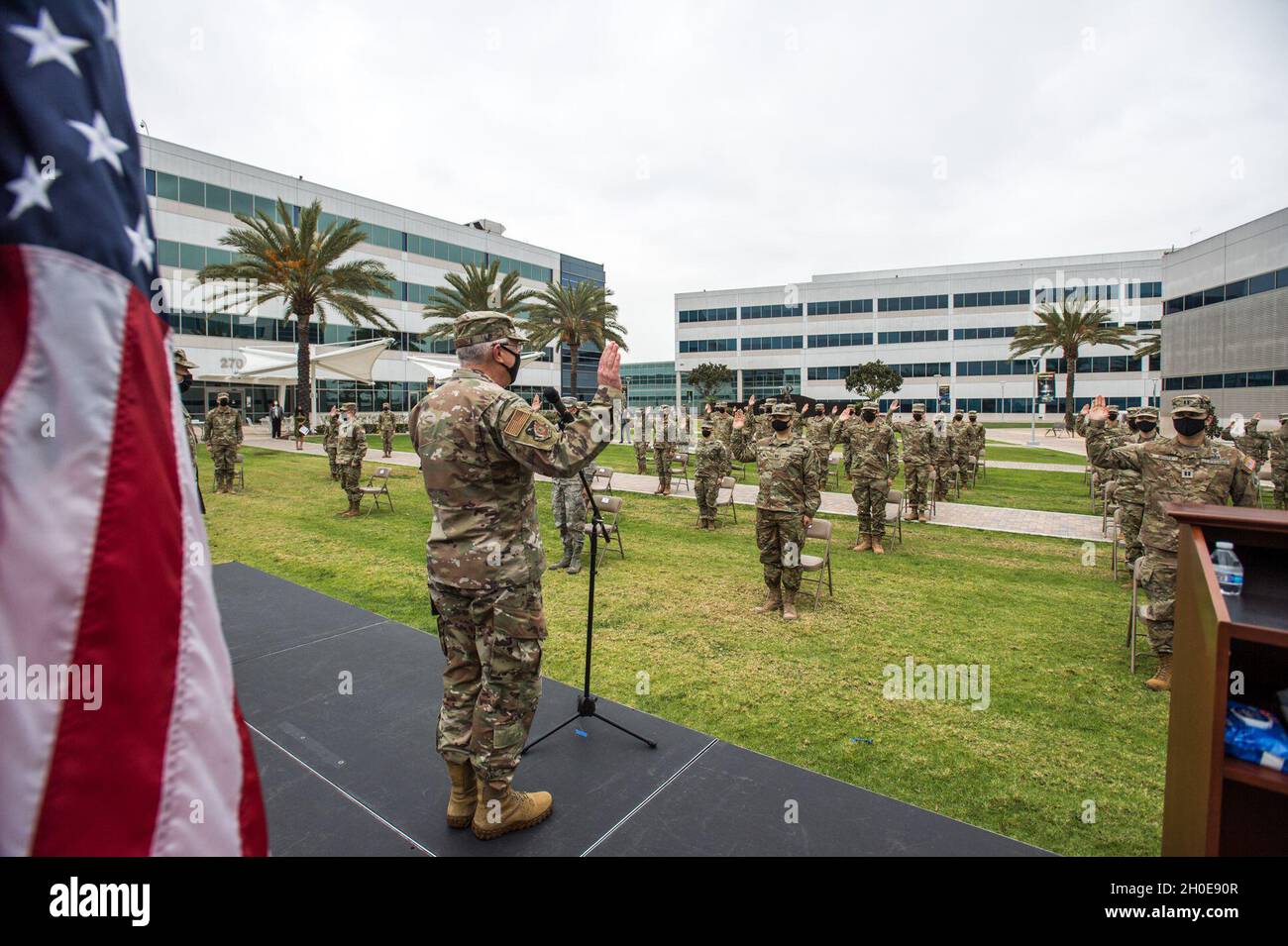 U.S. Air Force Lt. Gen. John F. Thompson, Space and Missile Systems ...