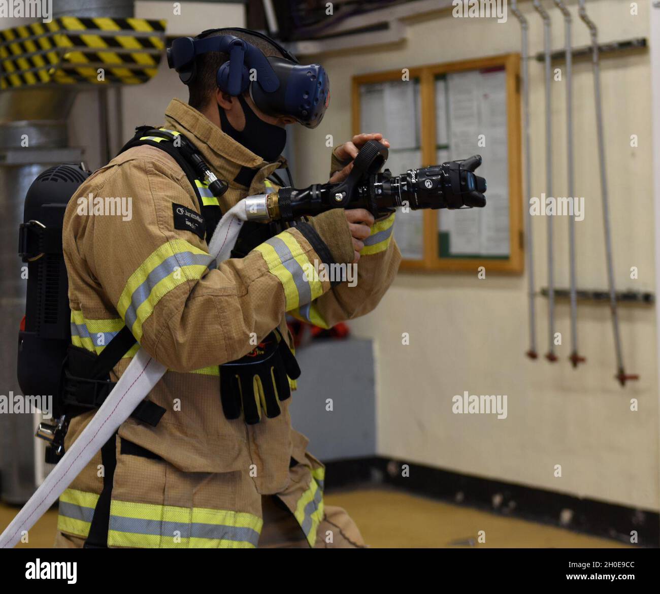U.S. Air Force Airman 1st Class Curtis Rhoden, 48th Civil Engineering ...