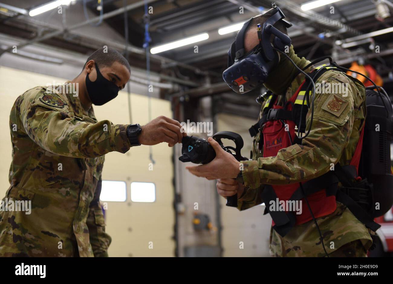 U.S. Air Force Airman 1st Class Curtis Rhoden, 48th Civil Engineering ...