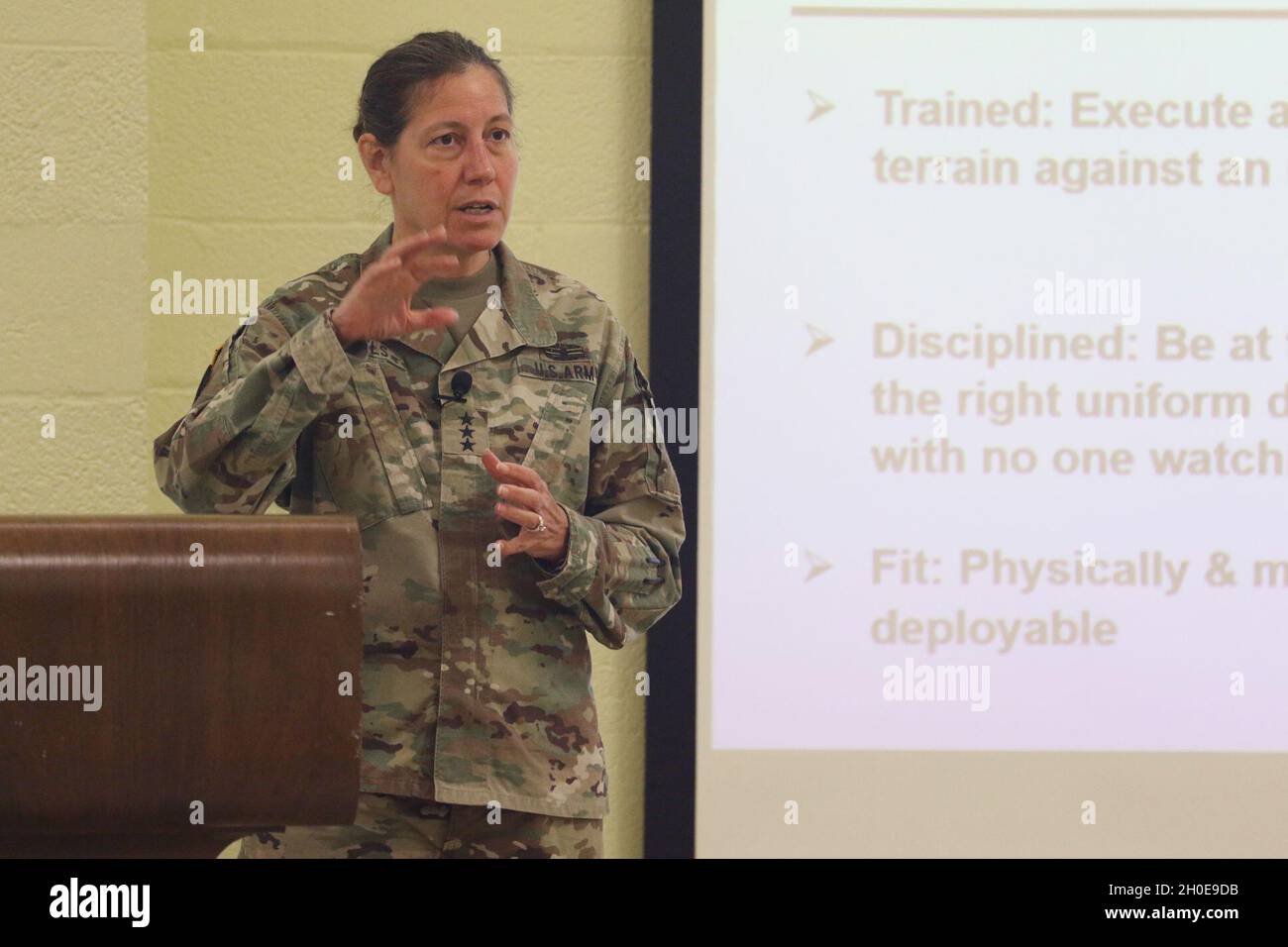 U.S. Army Reserve Lt. Gen. Jody Daniels, Chief of Army Reserve and ...