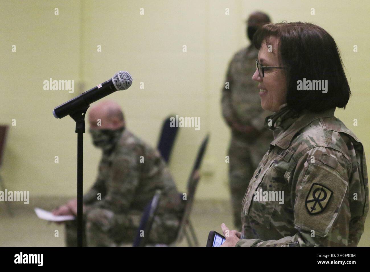 U.S. Army Reserve Sgt. 1st Class Rhonda Martin, 451st Sustainment ...