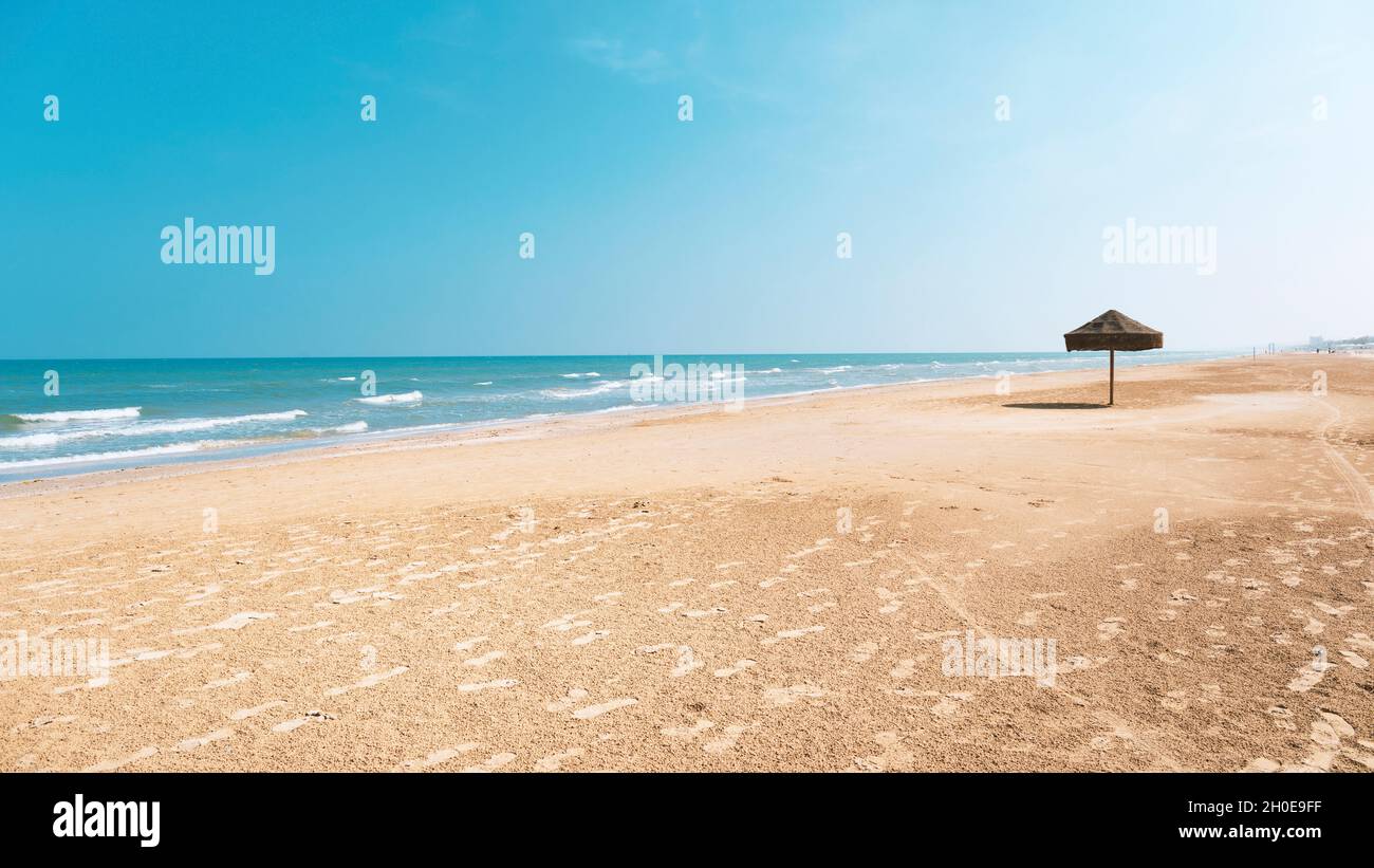 End of season beach, beautiful view of shore Stock Photo - Alamy