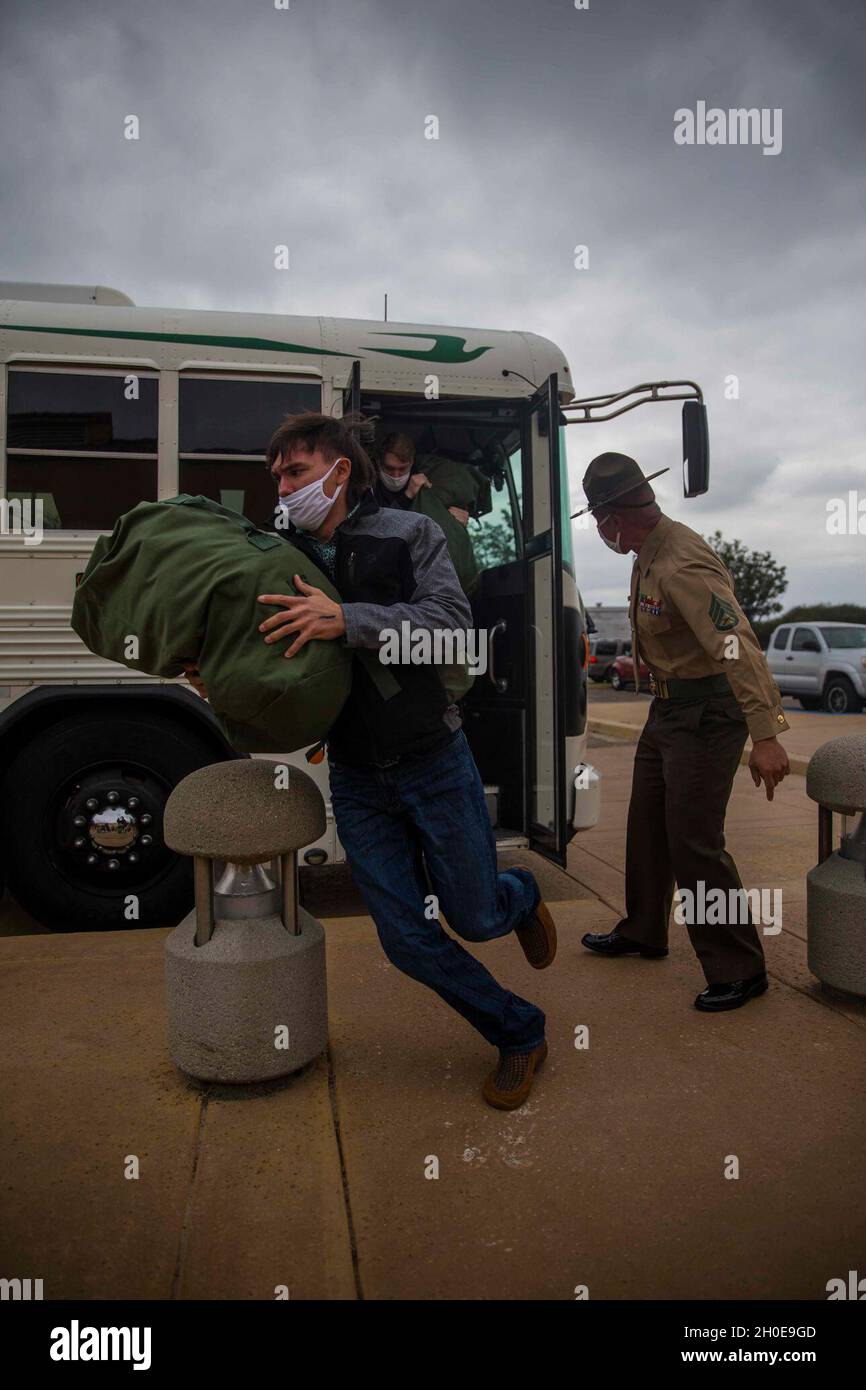 Rct. Joseph C. Riggs, with Lima Company, 3rd Recruit Training Battalion ...