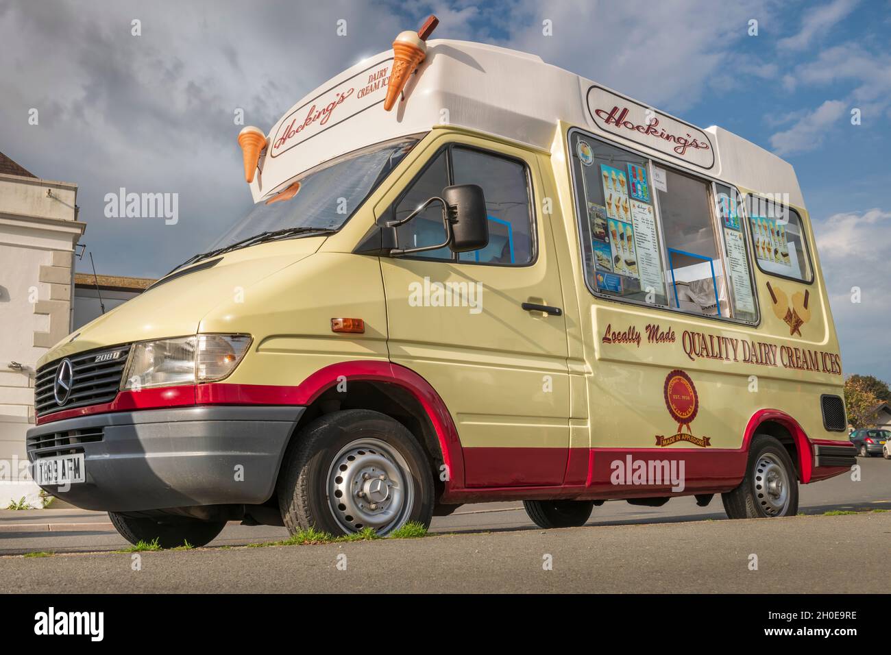 The iconic Hocking's Ice Cream van is a familiar sight in and around ...