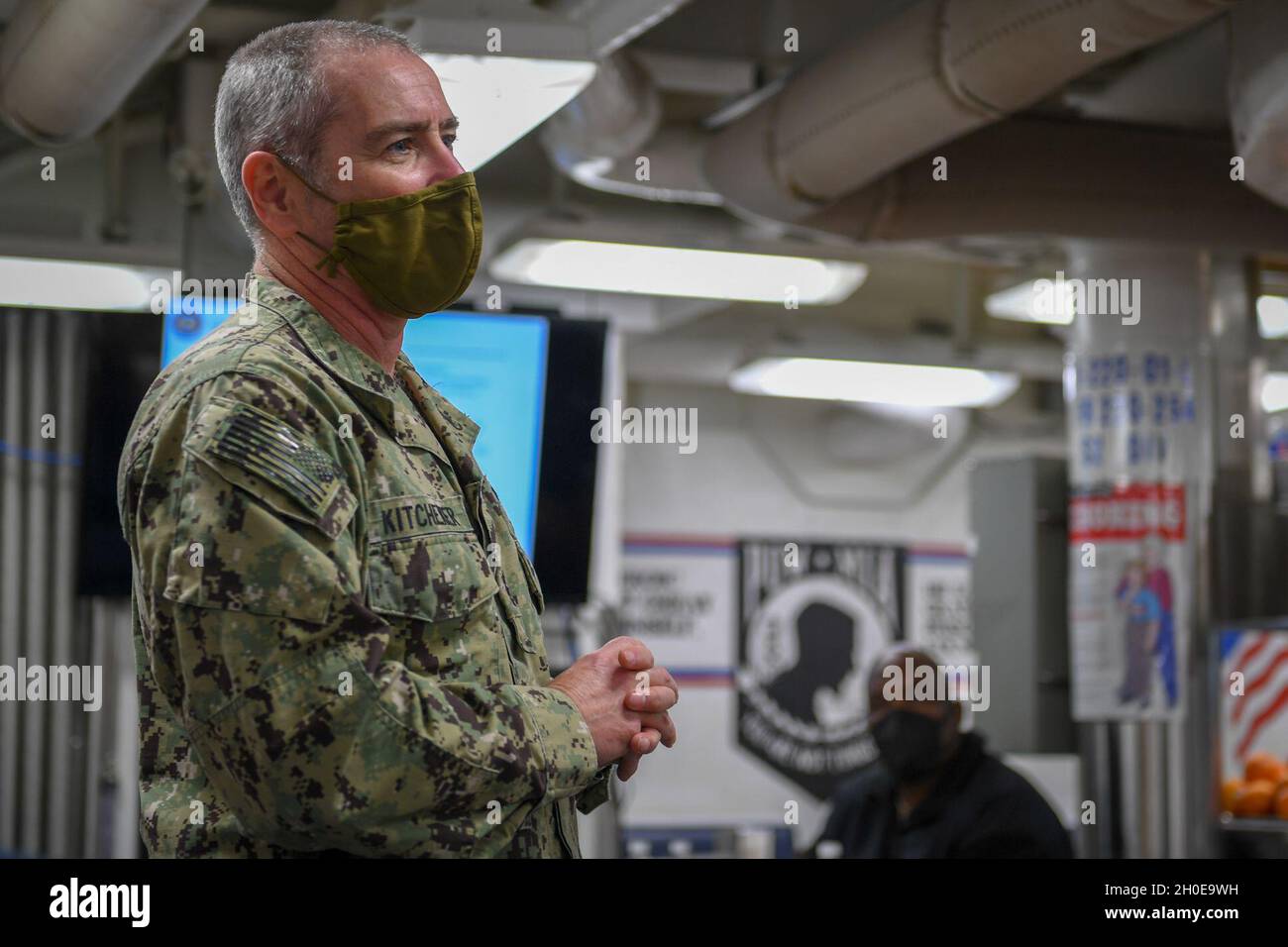 210208-N-SB299-1765 SAN DIEGO (Feb. 8, 2021) – Vice Adm. Roy Kitchener ...