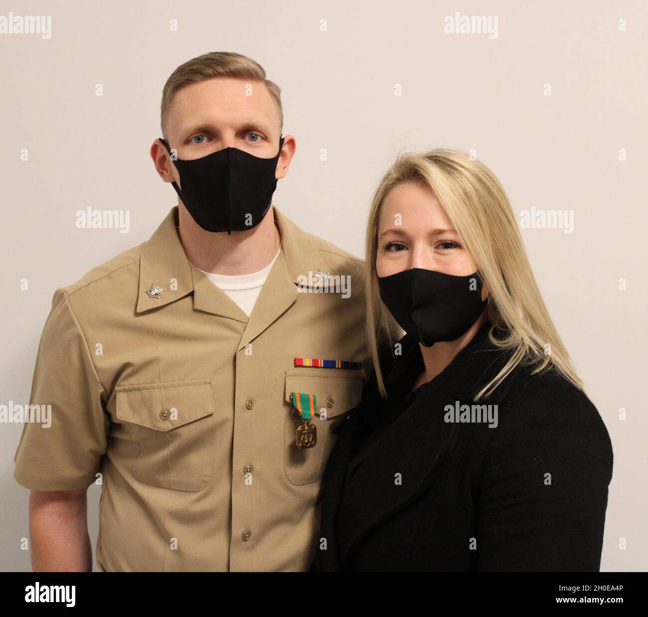 Cryptologic Technician (Interpretive) 3rd Class Caspar Adrian stands ...