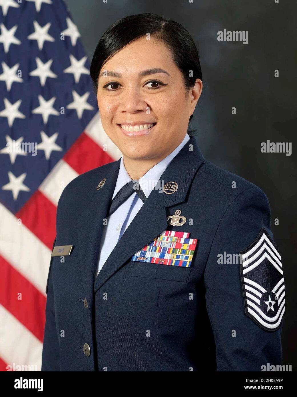 Chief Master Sergeant Jacinta Migo assigned to the 505th Test ...