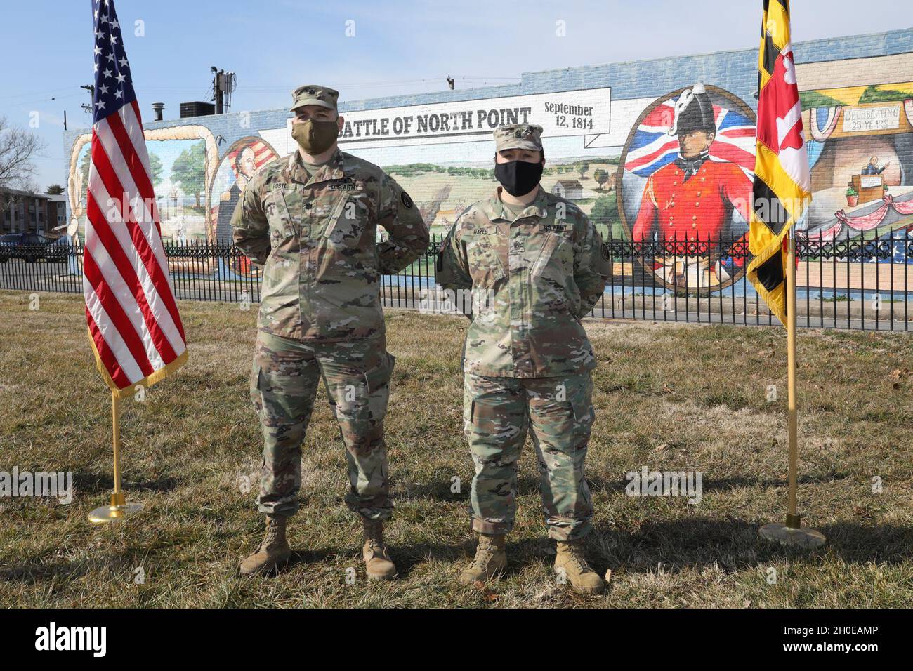 U.S. Army, Lt. Col. Preston Postl, commander, 581st Troop Command, and ...