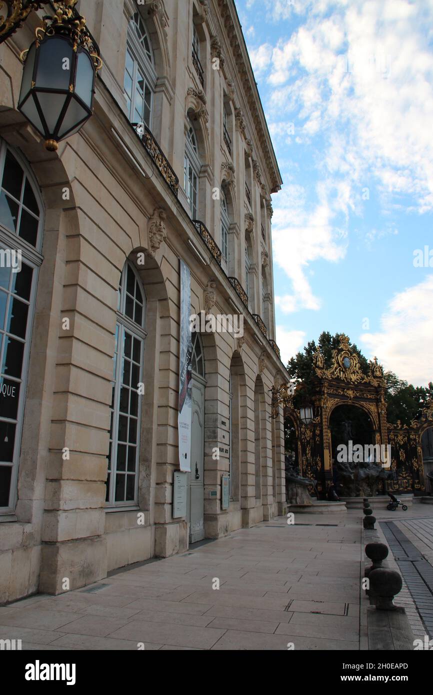 art gallery in nancy in lorraine (france Stock Photo - Alamy