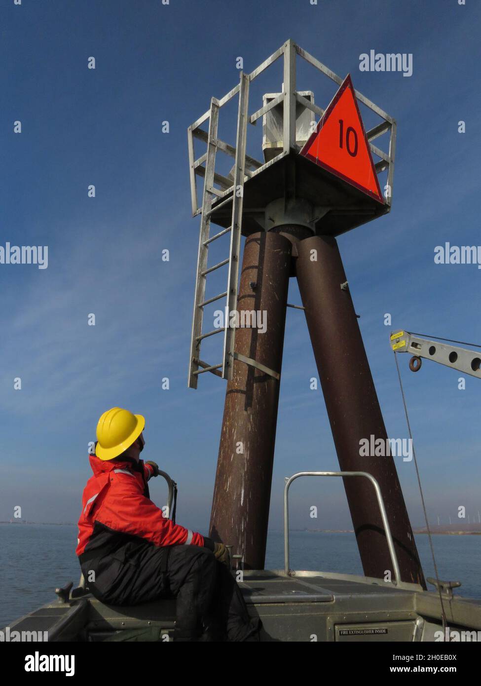 Petty Officer 2nd class Paul Fuston, a Coast Guard Aids To Navigation ...