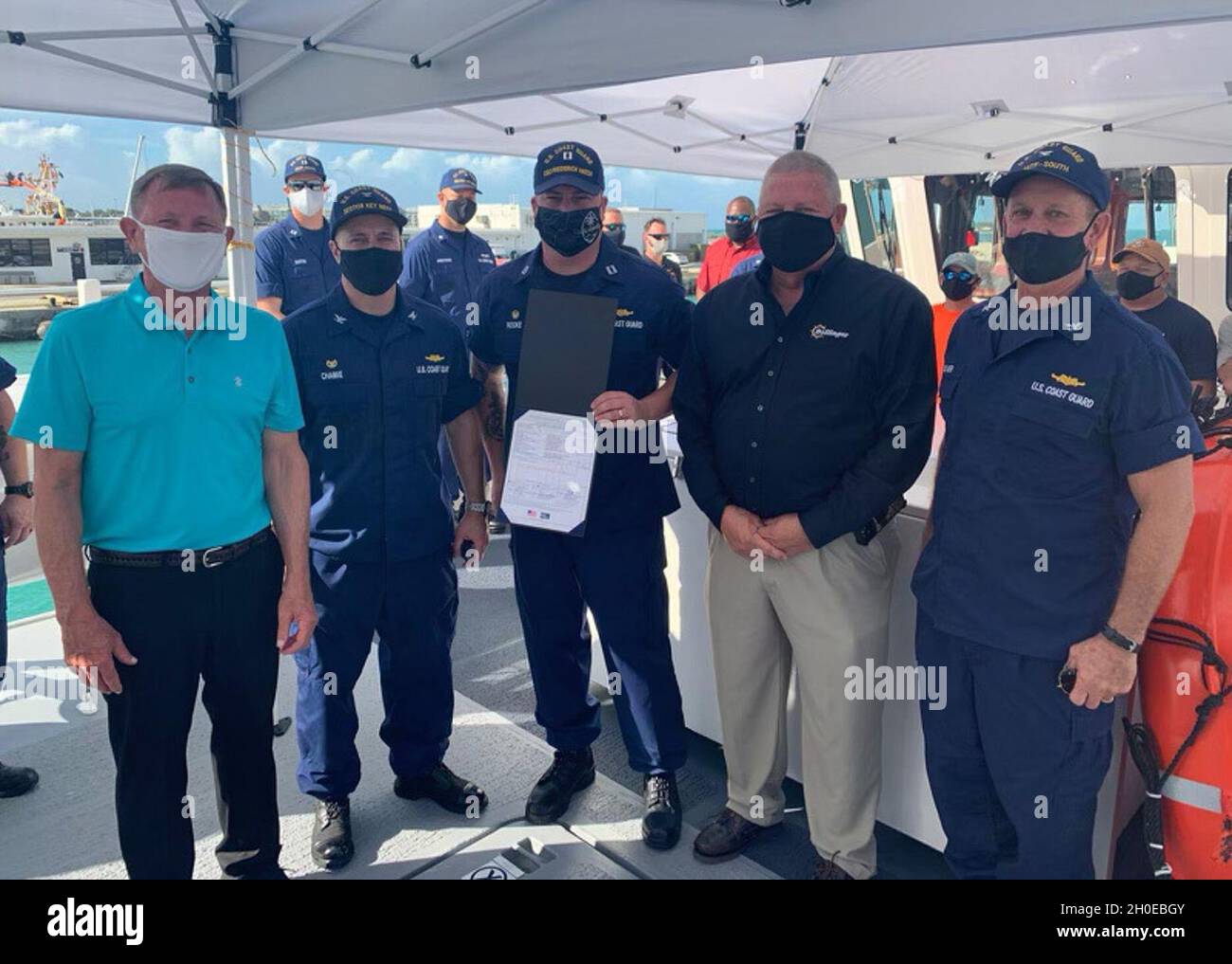 The Coast Guard accepts delivery of its newest Sentinel-class fast ...