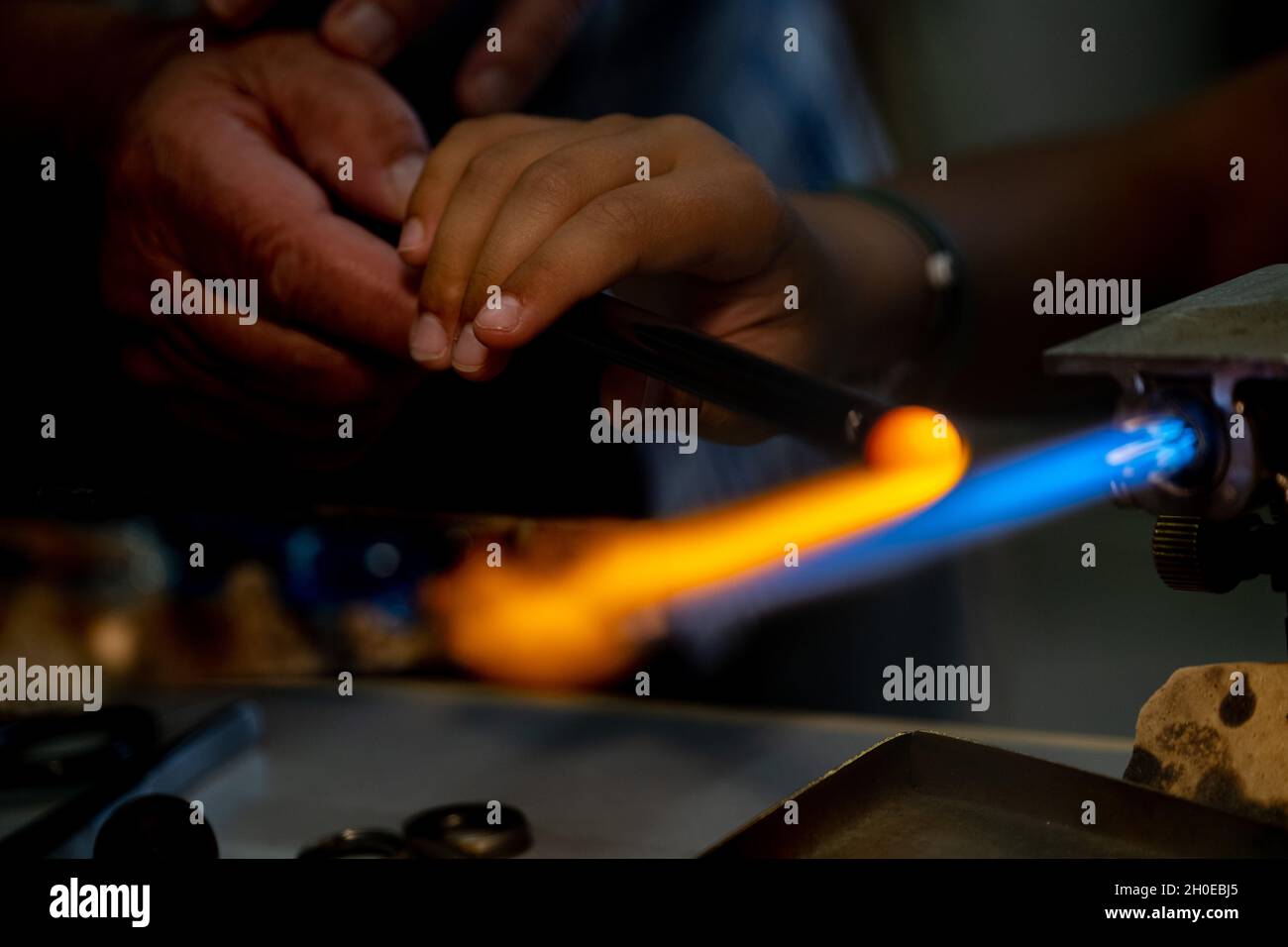 Flameworker hi-res stock photography and images - Alamy