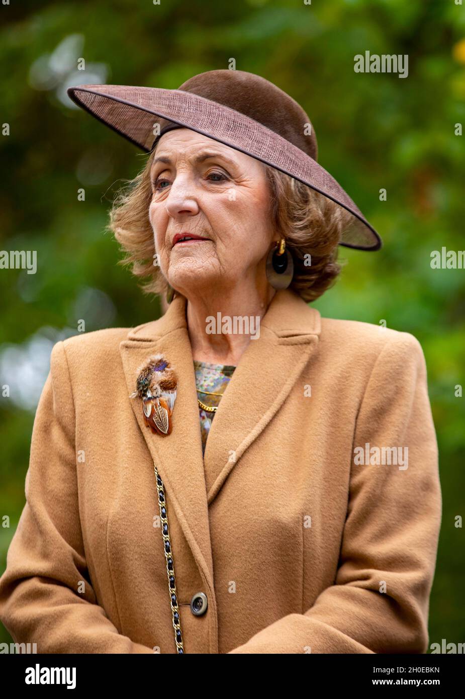 Almere, Niederlande. 12th Oct, 2021. Princess Margriet of The ...