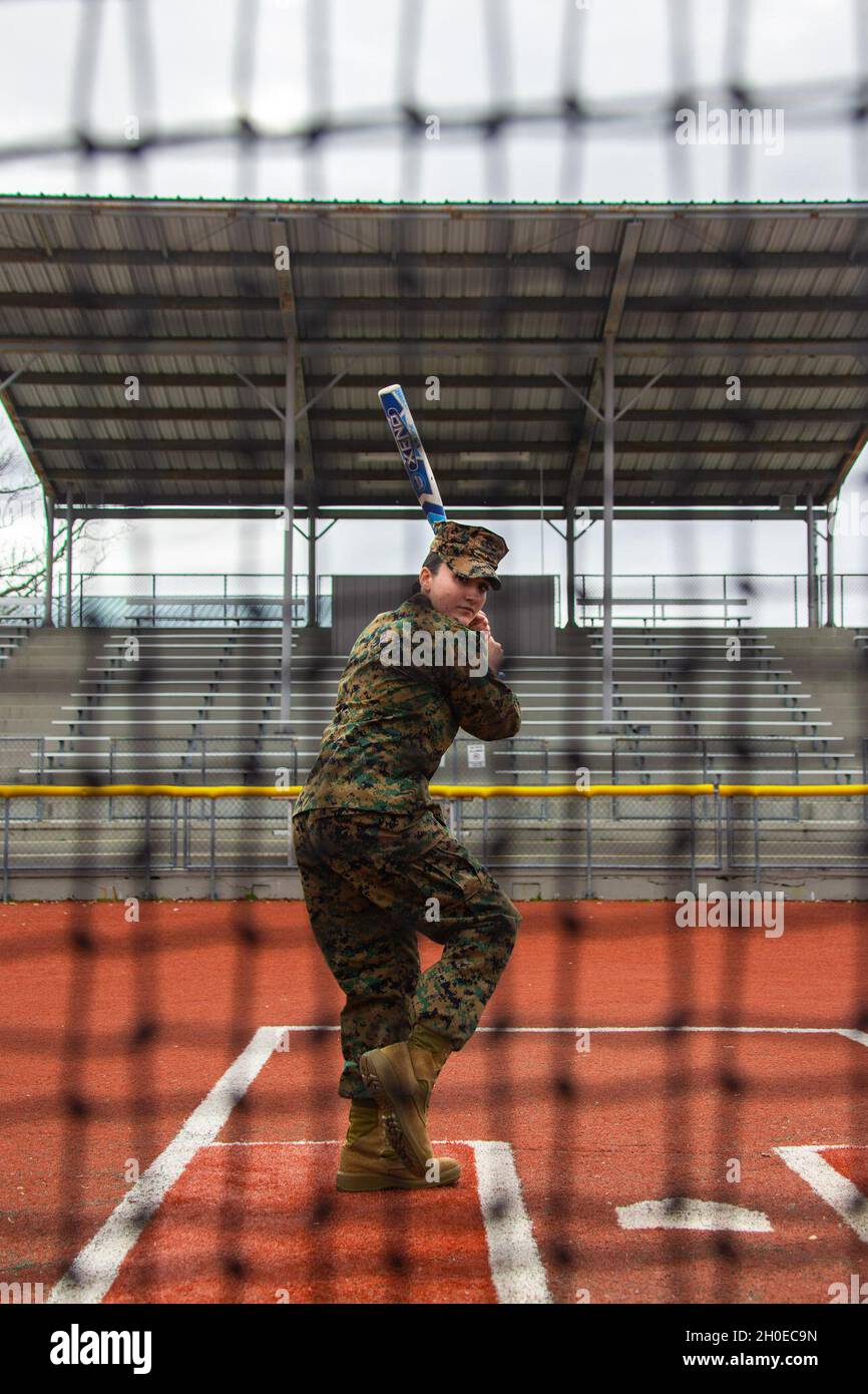 U.S. Marine Corps Sgt. Kiera M. Rodriguez, a network administrator with ...