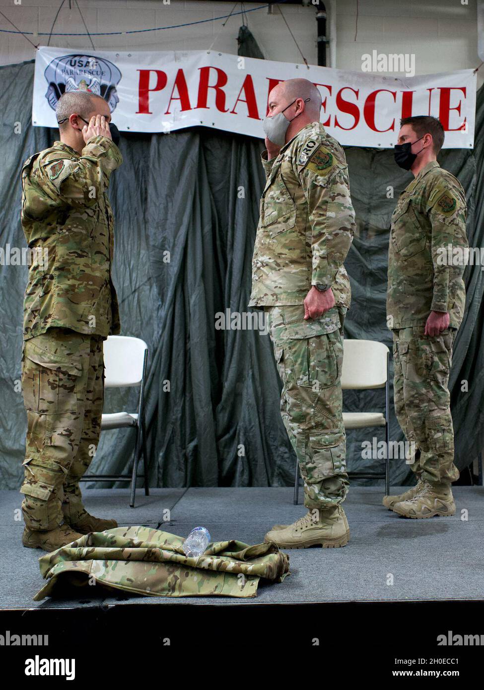 Alaska Air National Guard Lt. Col. John Rompsert, incoming 212th Rescue ...