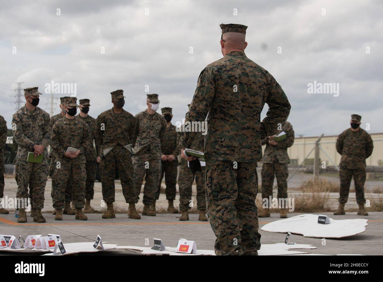 Maritime prepositioning force division officer hi-res stock photography ...