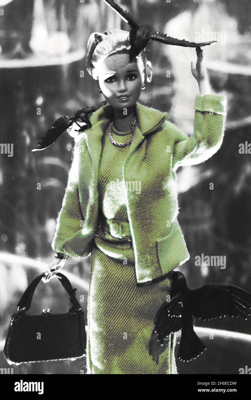 The Birds, Barbie The Icon exposition at Mudec museum in Milan, Italy ...