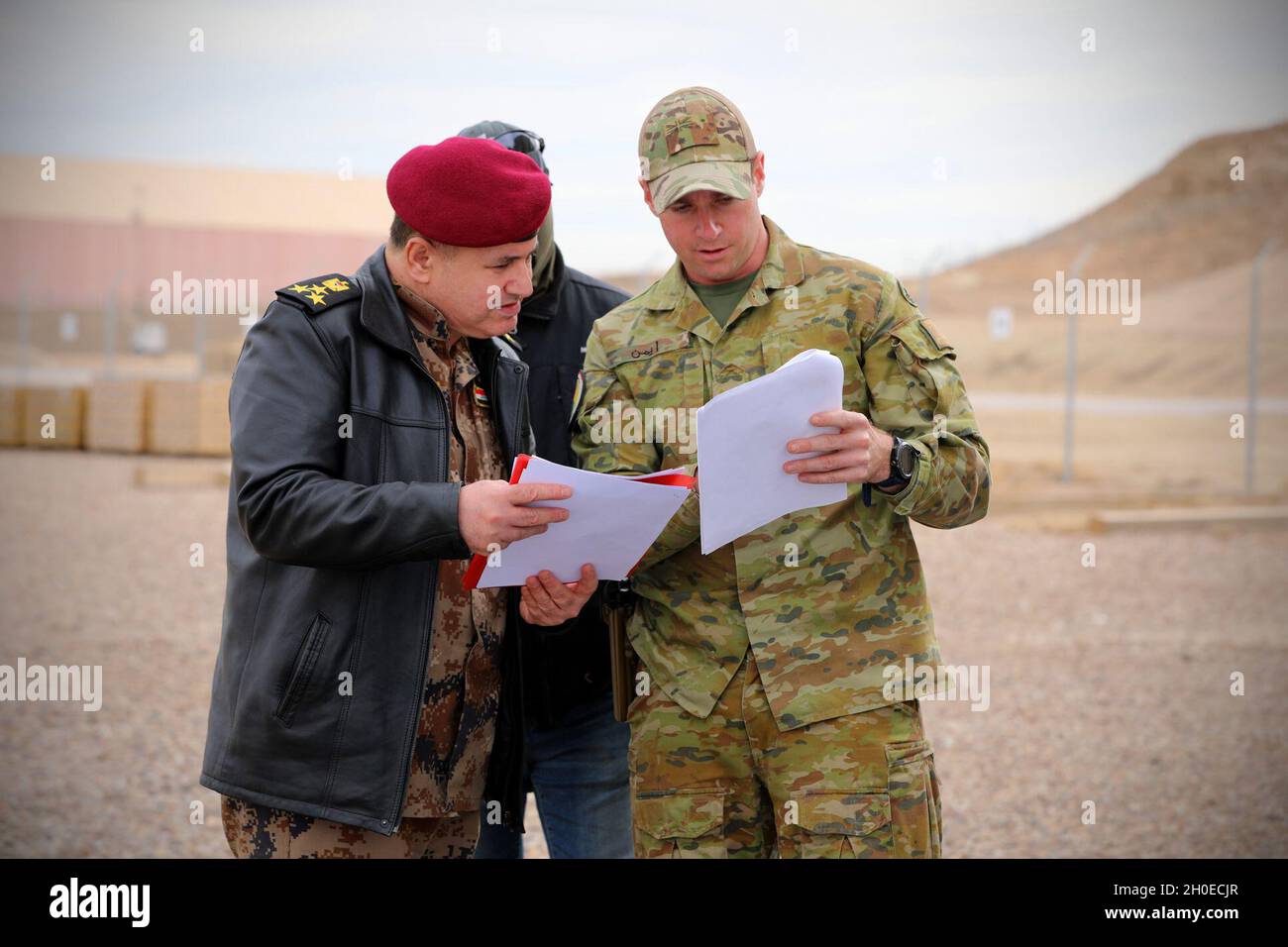 Iraqi security forces received more than 100 pallets of small arm ...