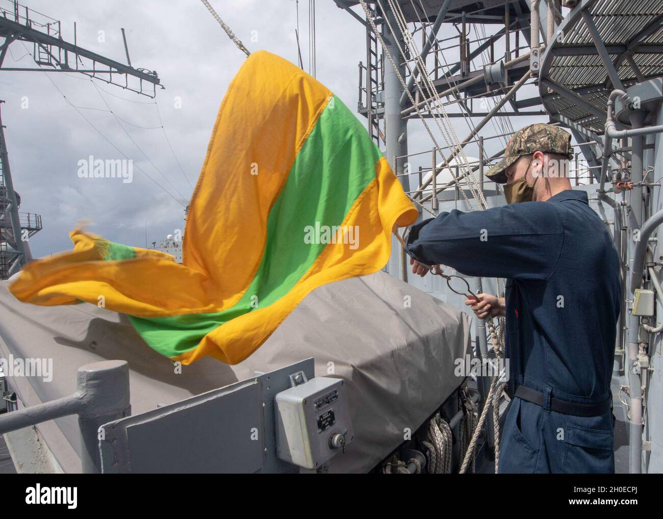 Carrier signal flag hi-res stock photography and images - Alamy