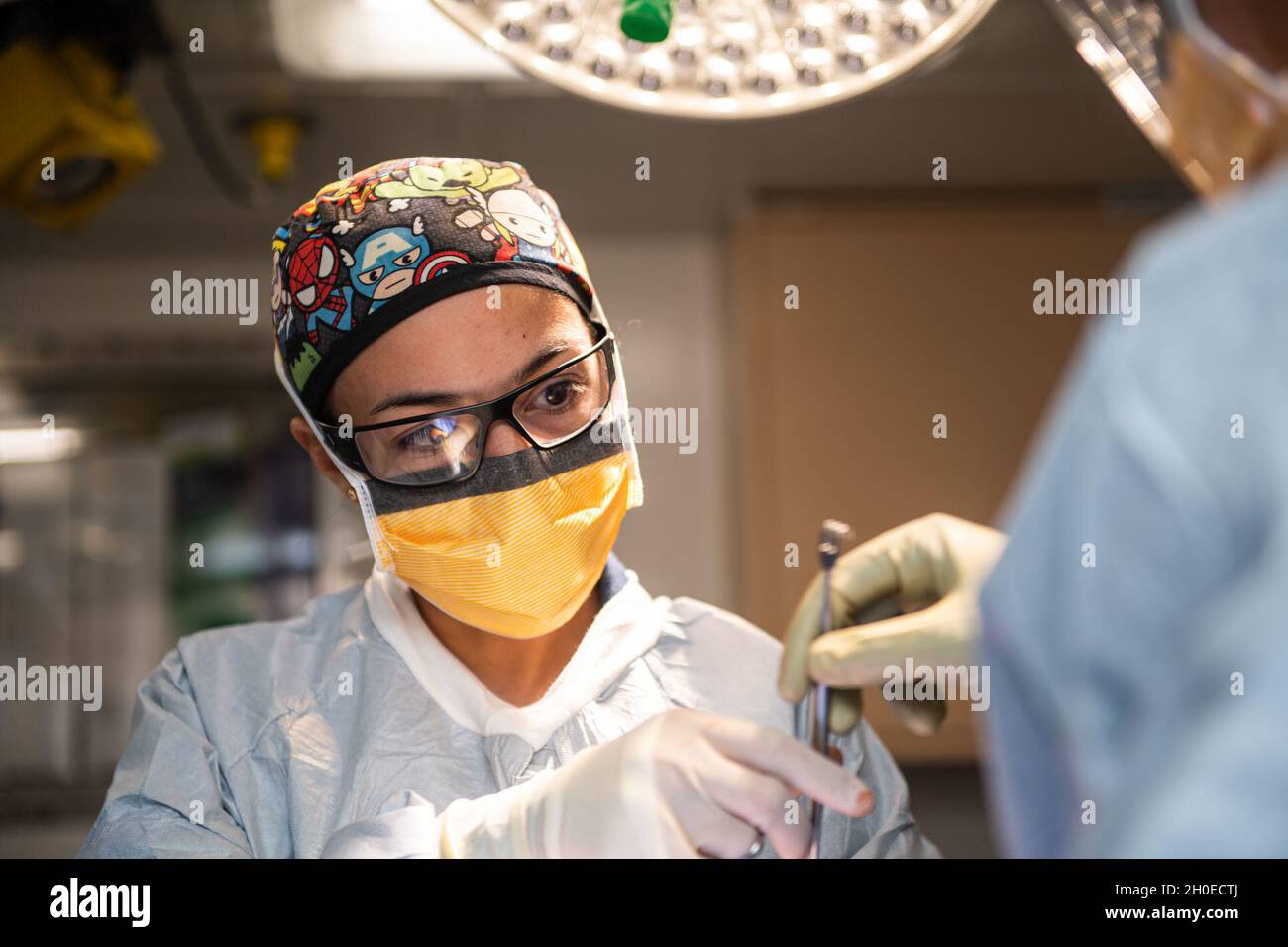 PHILIPPINE SEA (Feb. 10, 2021) Lt. Cmdr. Marissa Mayor, from Mesa, Ariz ...