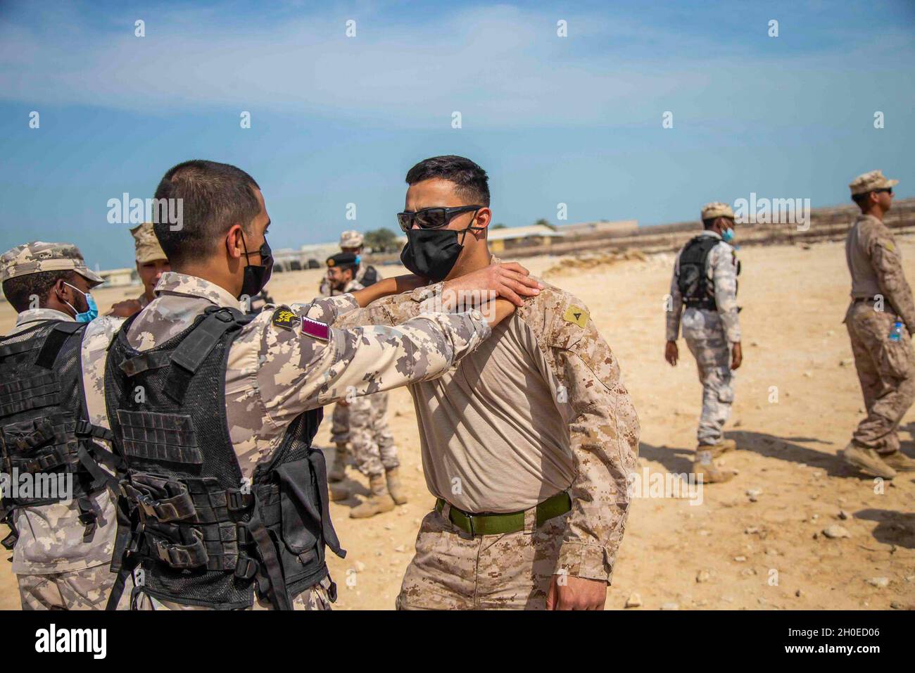 A U.S. Marine with Lima Company, 3rd Battalion, 1st Marines, attached ...