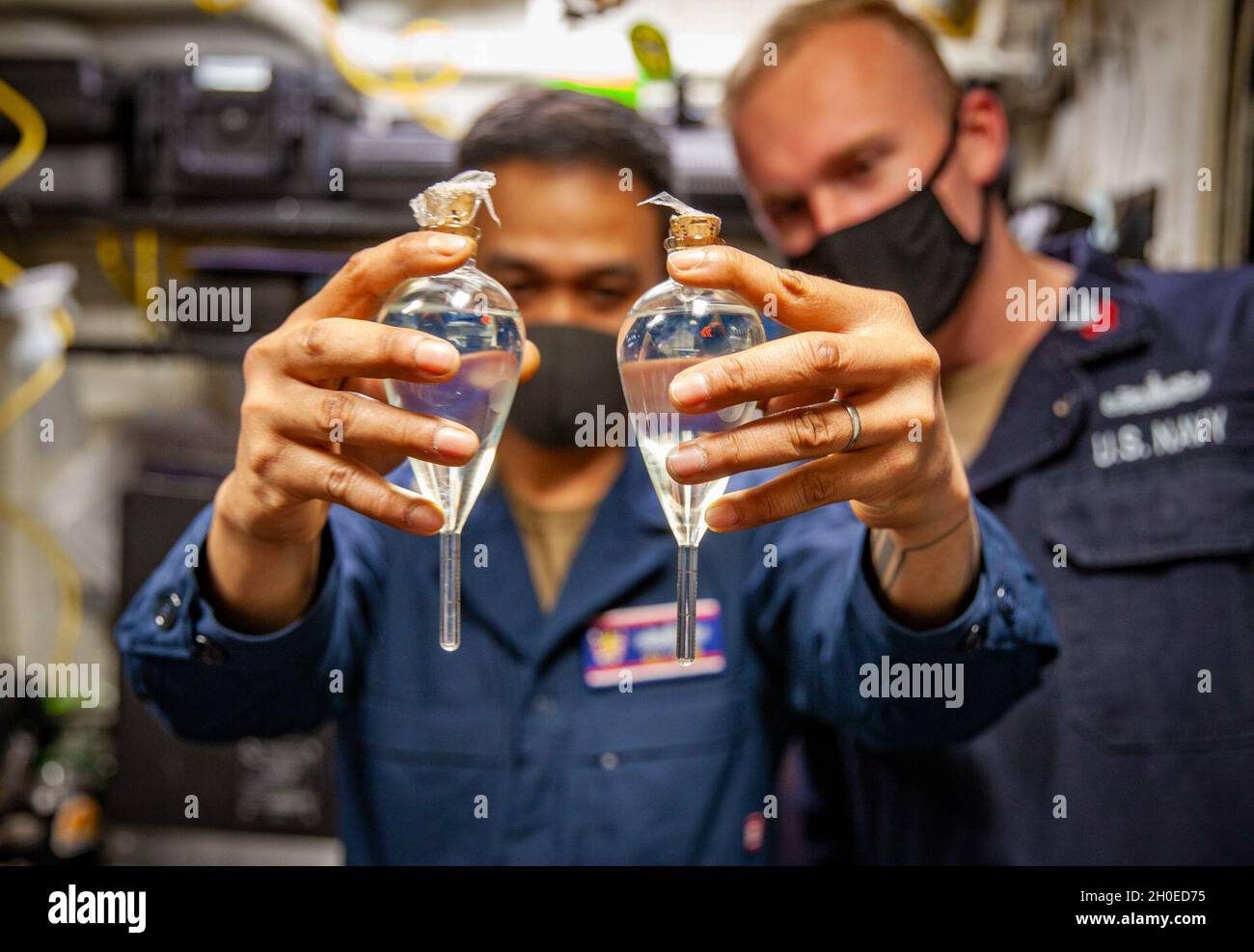 EAST CHINA SEA (Feb. 10, 2021) Gas Turbine System Technicians ...
