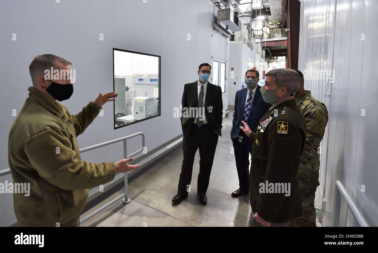 U.S. Army Maj. Gen. Chris Sharpsten, Deputy Ddirector of Supply ...