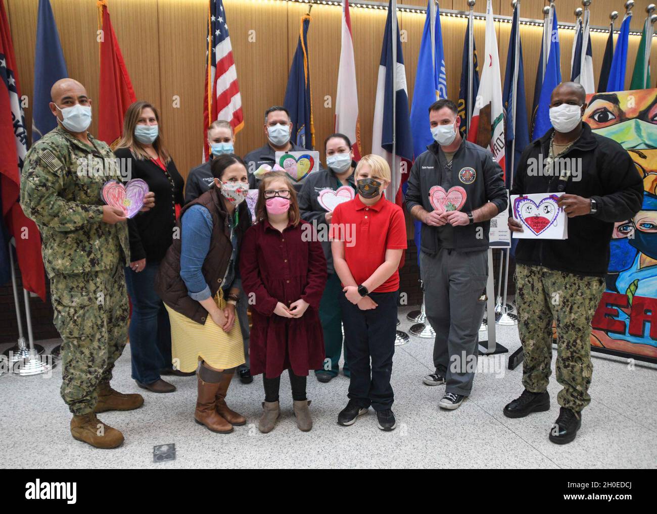 Valentine’s Day came early for NMCCL staff members this week as they ...