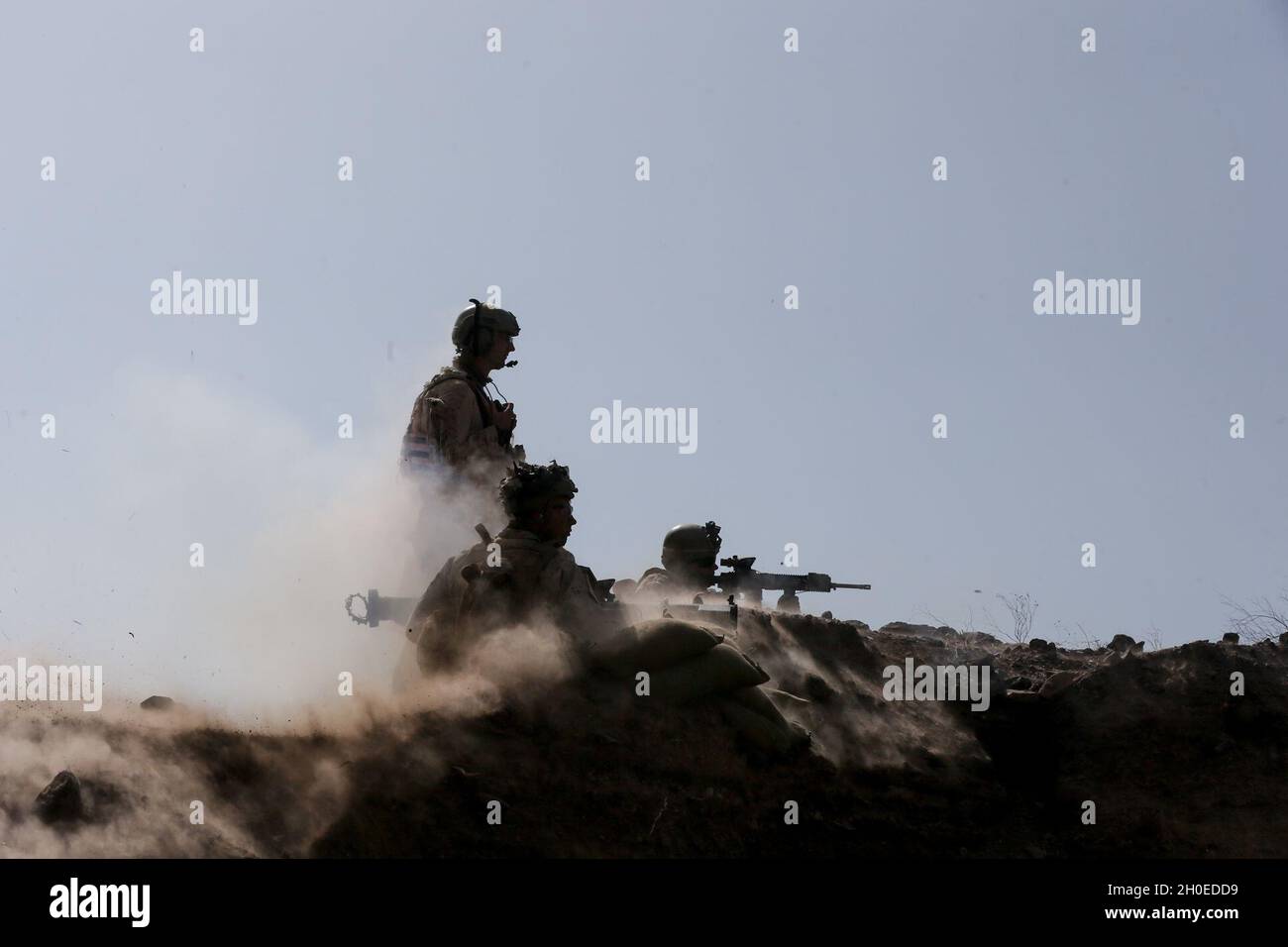 U.S. Marines with 2nd battalion, 3rd Marine Regiment, 3rd Marine ...