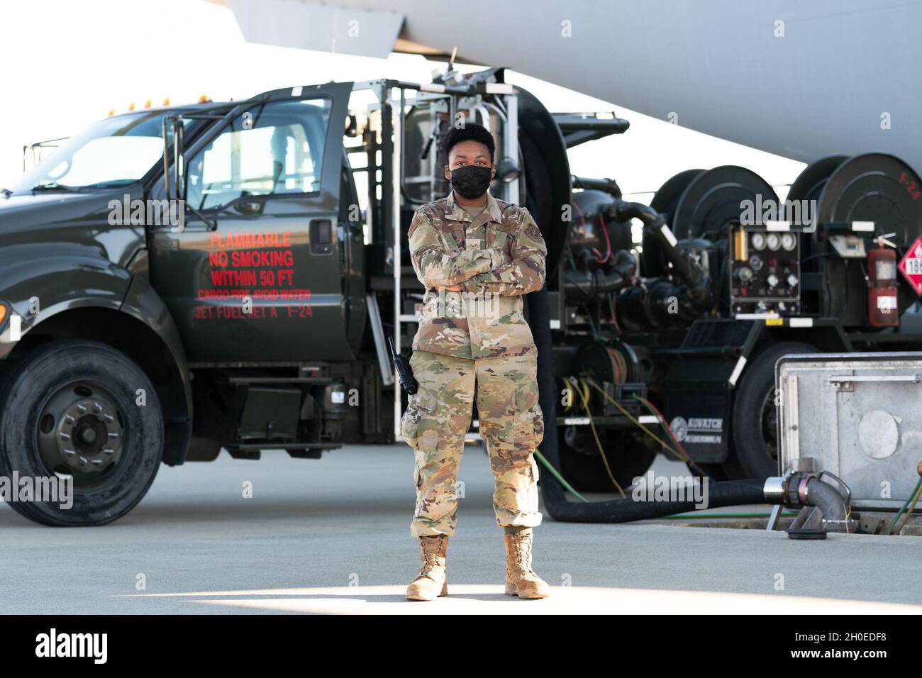 U.S. Airman 1st Class Antonette Danielle King, 60th Logistics Readiness ...