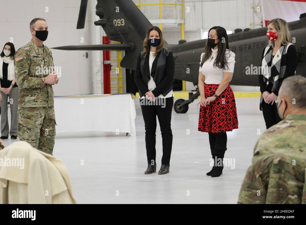 The demon brigade held a volunteer appreciation ceremony at Fort Riley ...