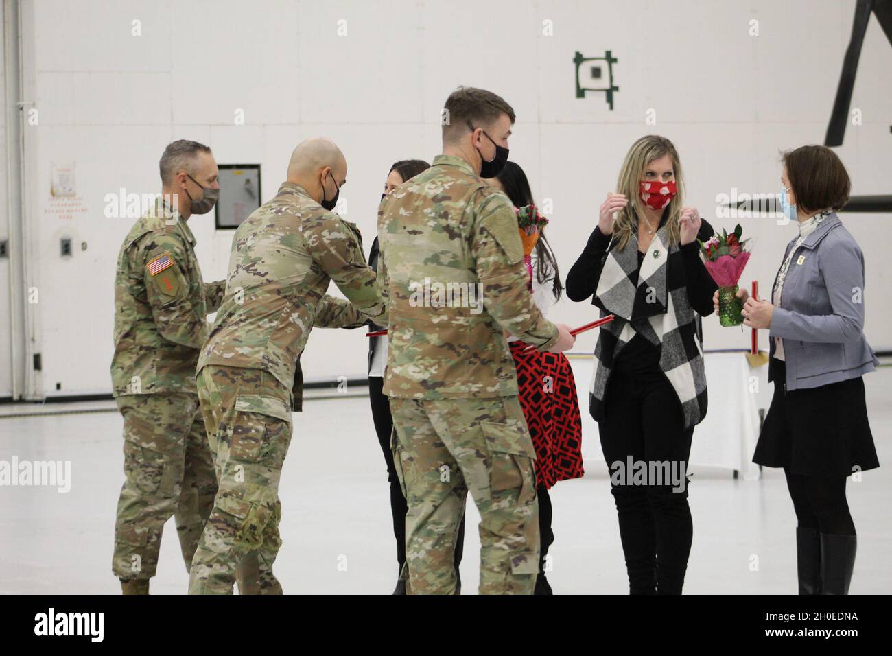 The demon brigade held a volunteer appreciation ceremony at Fort Riley ...