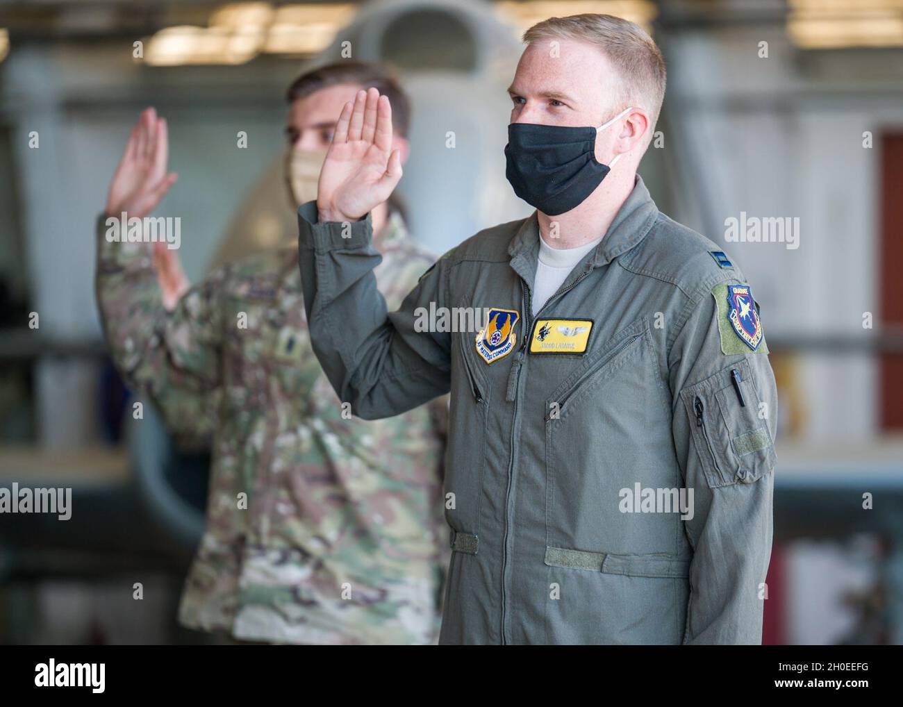 Capt. Jacob LaSarge, 452nd Flight Test Squadron, originally of Byron ...