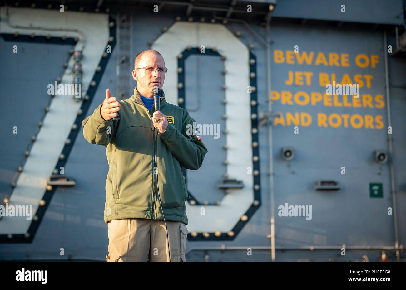 210210-N-OL781-1046 PACIFIC OCEAN (Feb. 10, 2021) Capt. P. Scott Miller ...