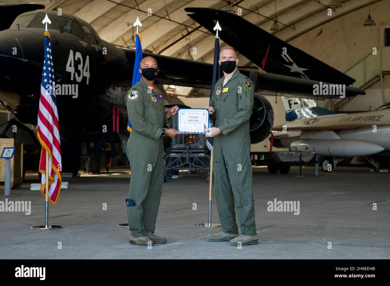 Capt. Jacob LaSarge, 452nd Flight Test Squadron, originally of Byron ...