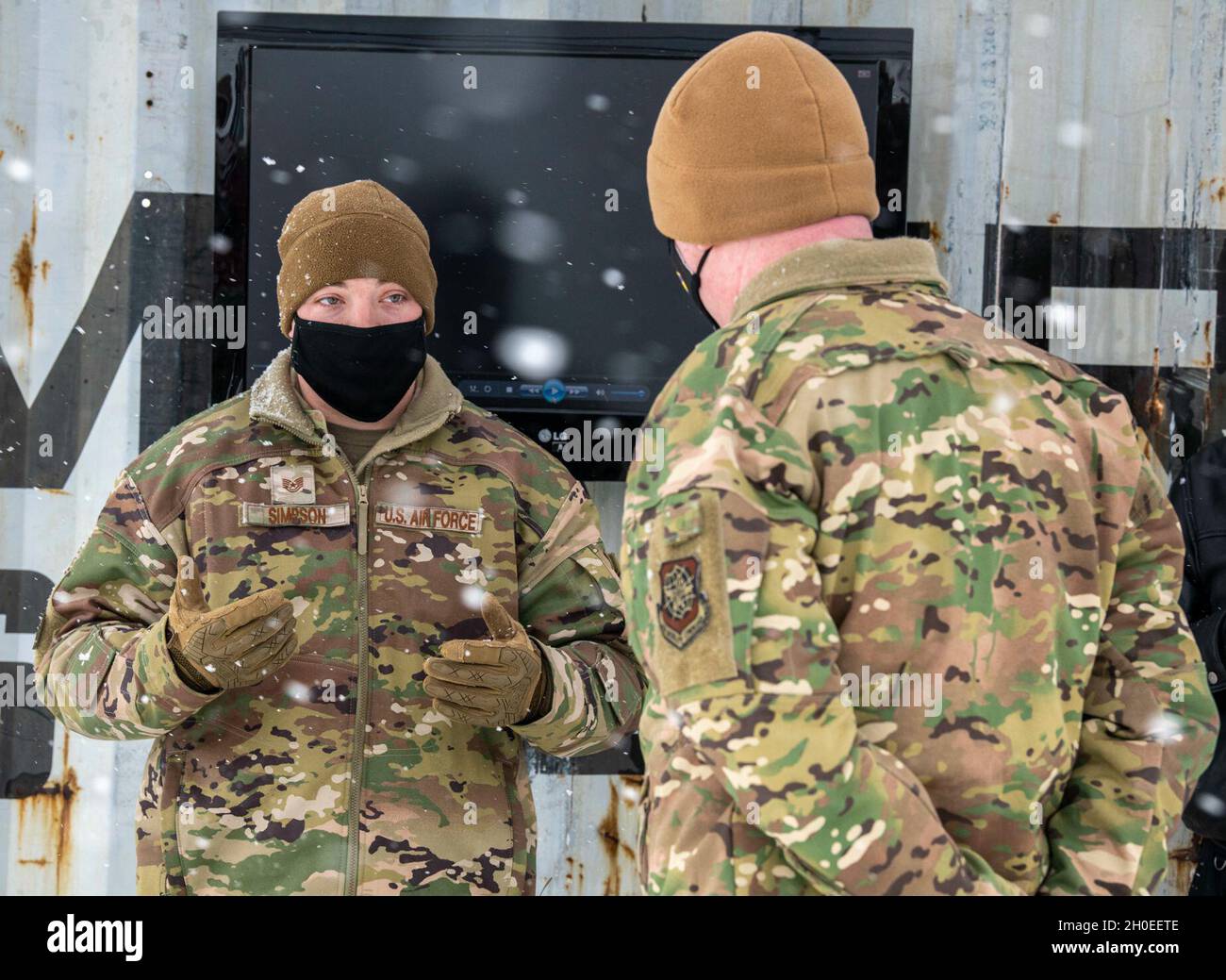 Staff Sgt. Mitchell Simpson, Tactics and Leadership Nexus (TALN) cadre ...