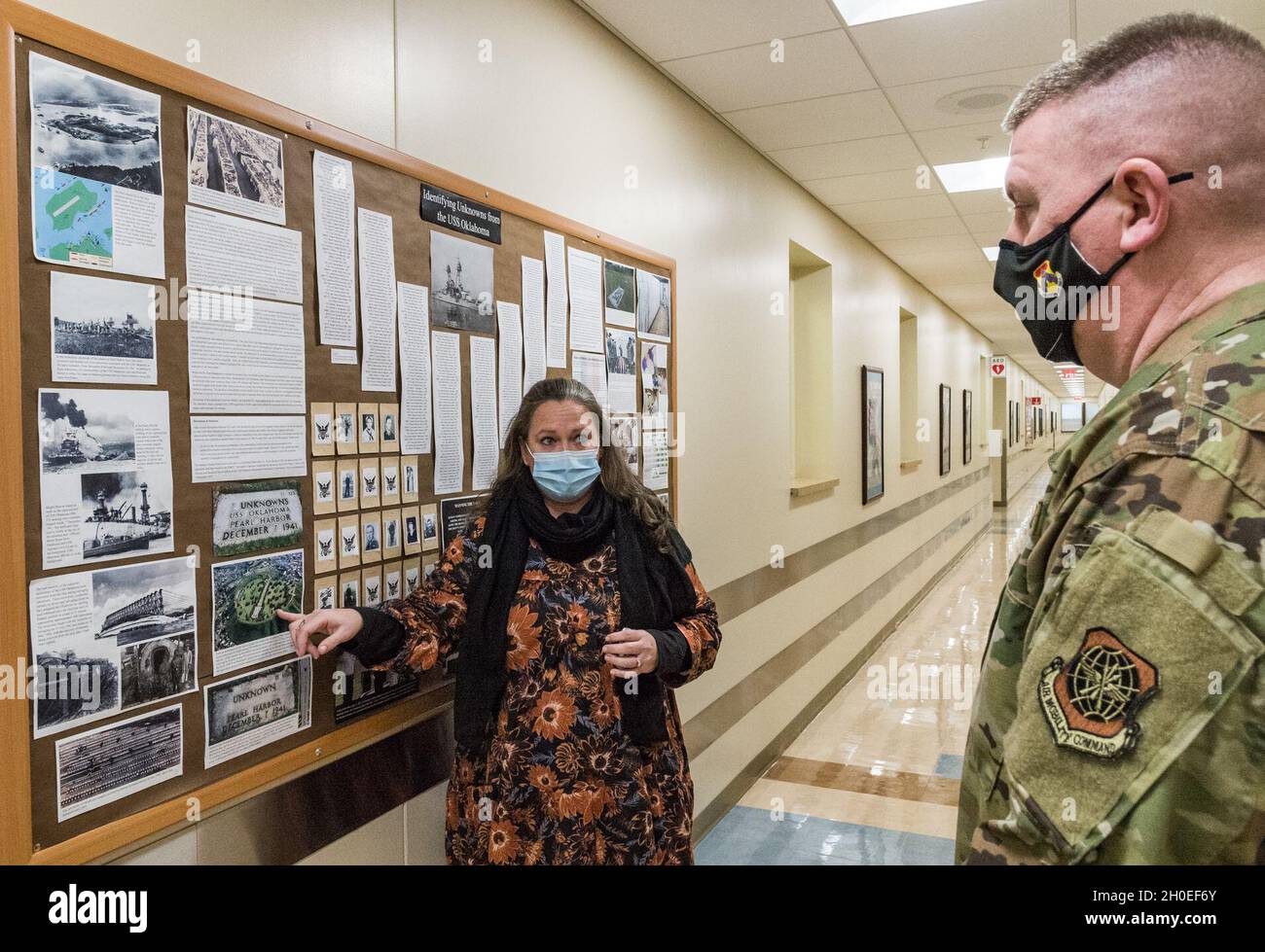 Jennifer Vallee, Armed Forces Medical Examiner System chief of public ...