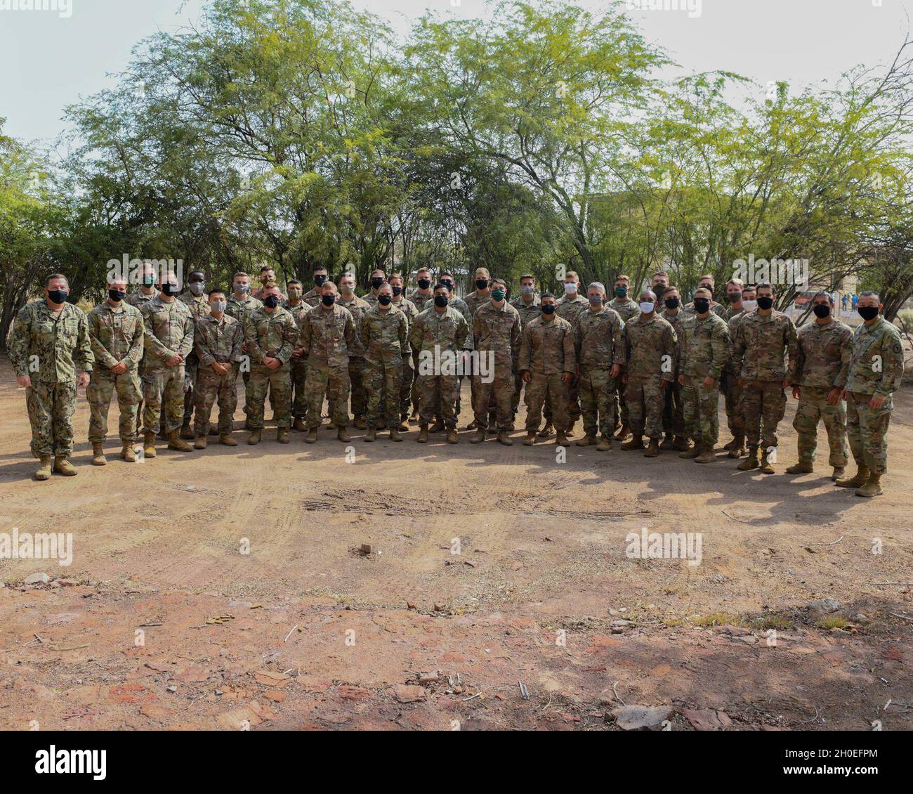 U.S. Army Maj. Gen. Lapthe Flora, commanding general, Combined Joint ...