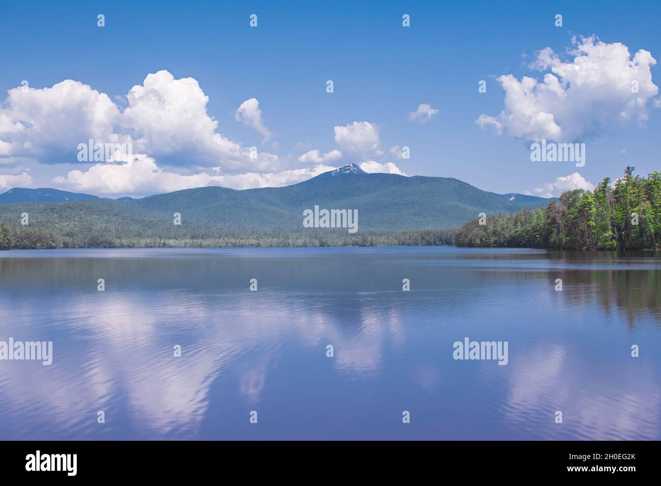 Chocorua Lake and Mt. Chocorua in New Hampshire Stock Photo - Alamy