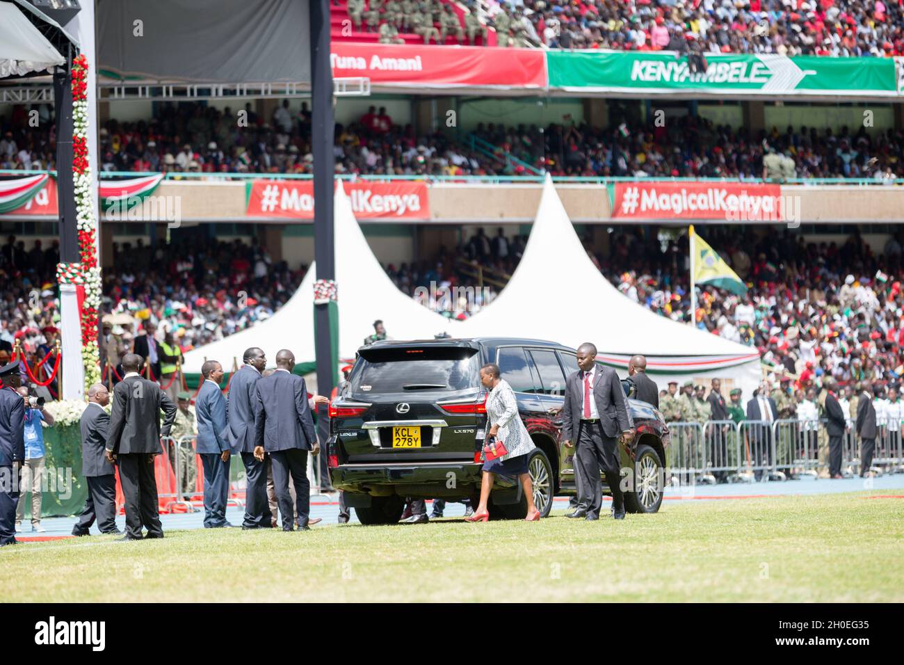 President Uhuru Muigai Kenyatta Inauguration Swearing In Ceremony At