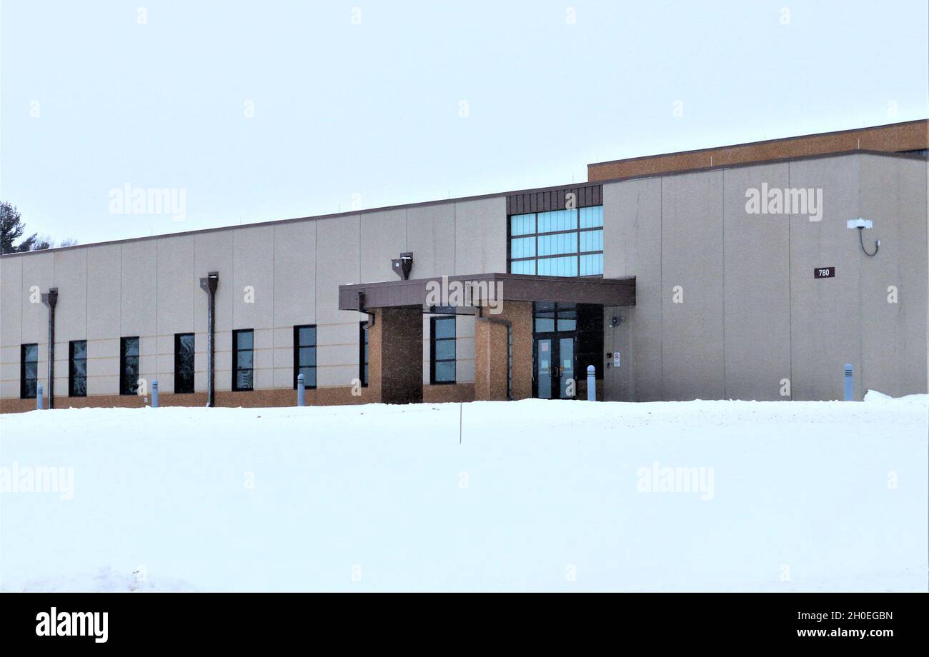 The Central Issue Facility (CIF) is shown Feb. 11, 2021, at Fort McCoy ...