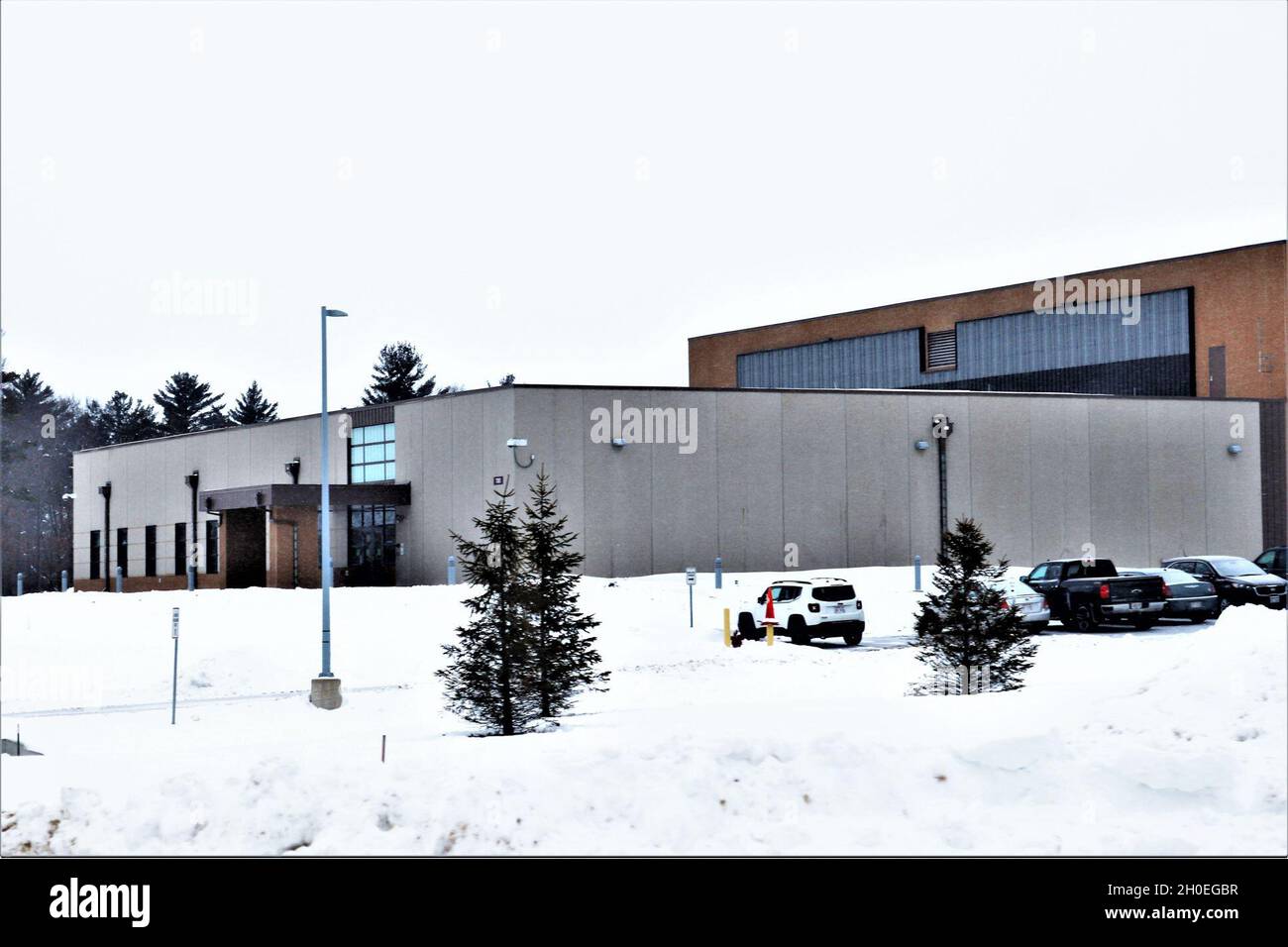 The Central Issue Facility (CIF) is shown Feb. 11, 2021, at Fort McCoy ...