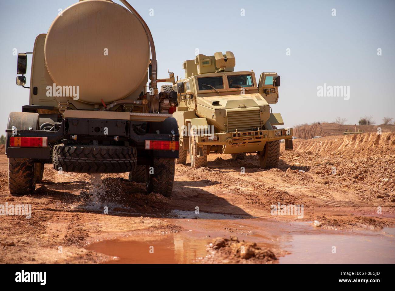 Members of the Army of Burkina Faso test drive new Puma M26-15’s on ...