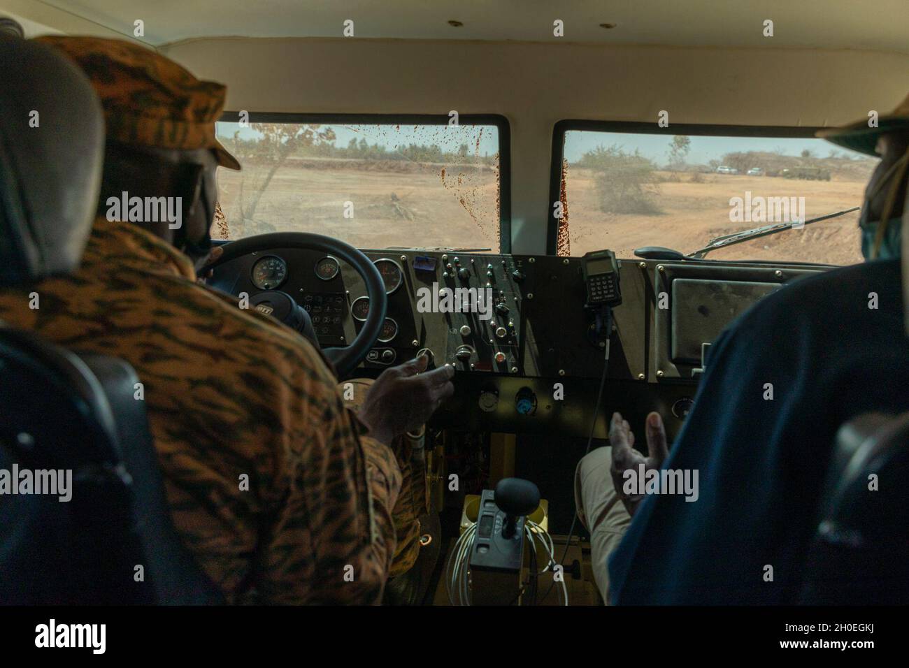 Members of the Army of Burkina Faso test drive new Puma M26-15’s on ...