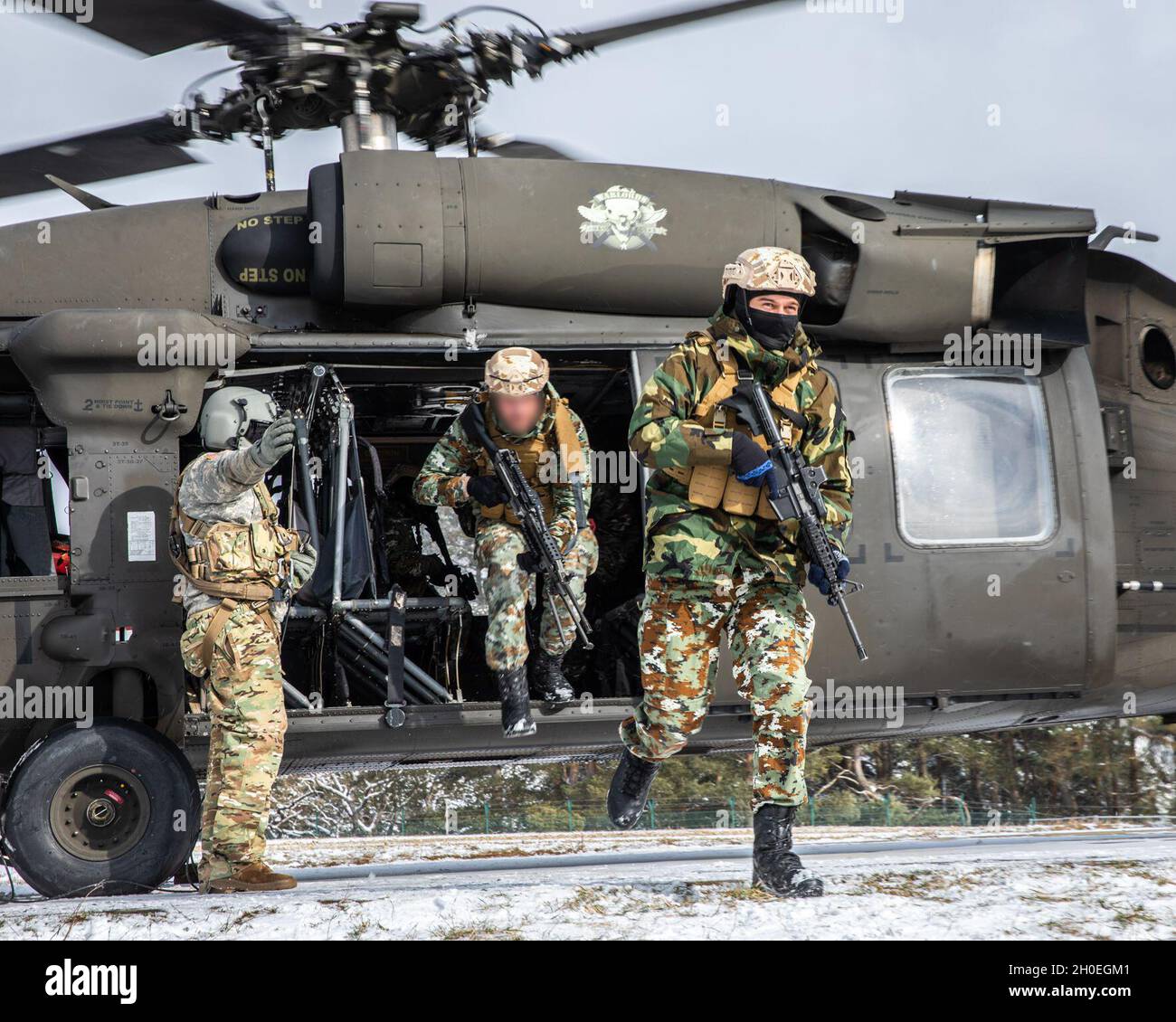 Special Ops Black Hawk Helicopter